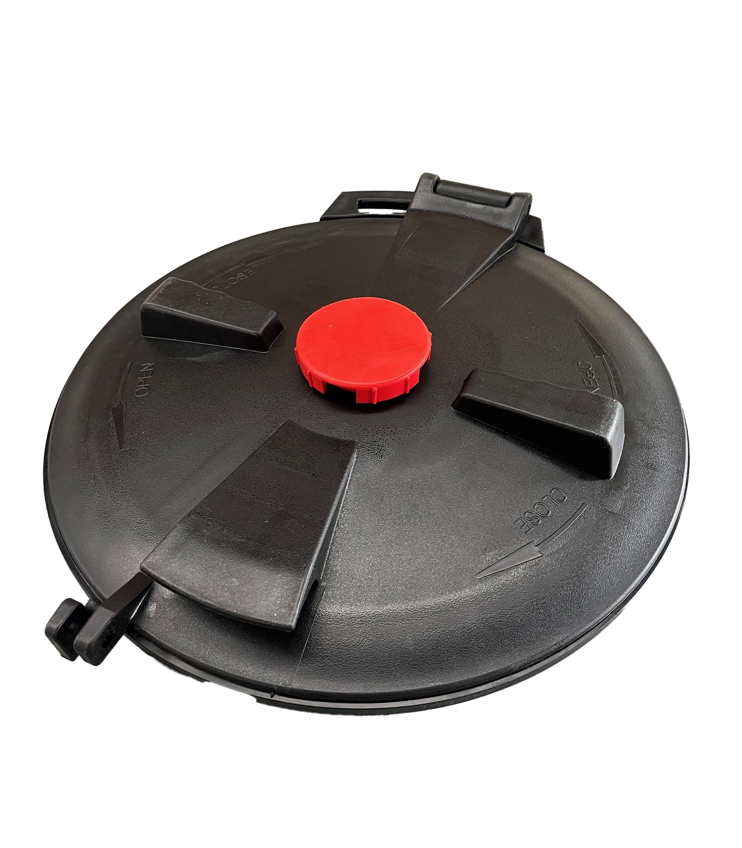 16" Norwesco Hinged, Locking Lid — Gregson-Clark Spraying Equipment