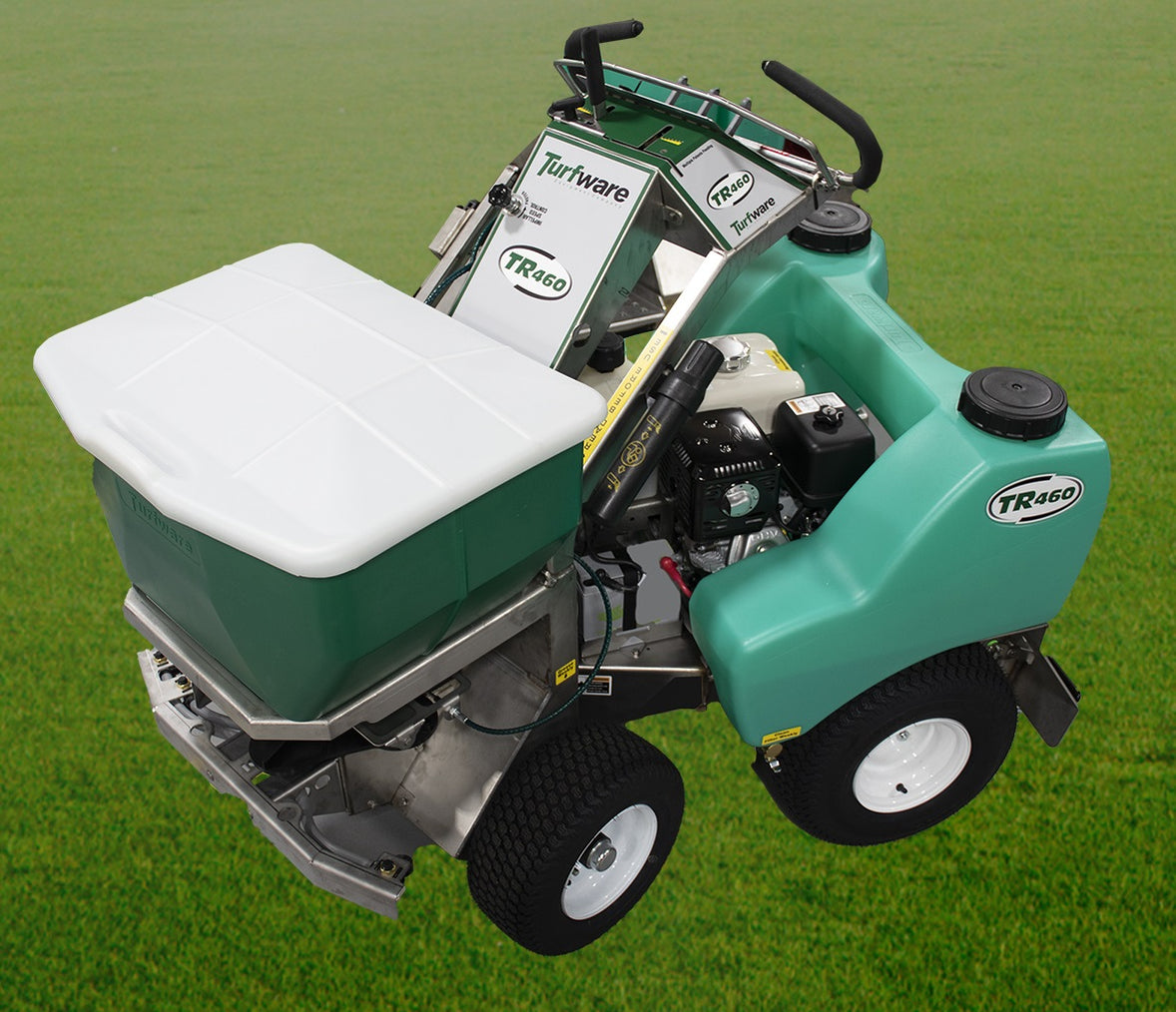 Turfware Ride-on Spreaders & Sprayers — Gregson-Clark Spraying Equipment