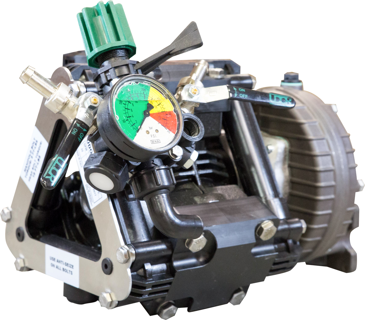 Udor Zeta 40P/GR Diaphragm Pump with Gear Reduction, Zeta-40P ...